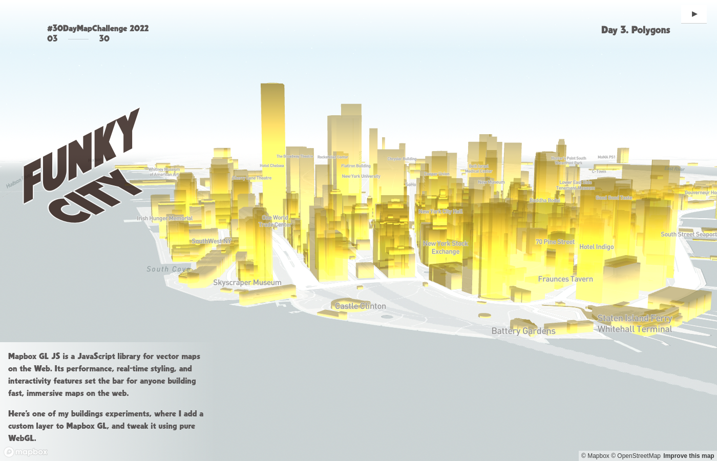 #30DayMapChallenge 2022 Day 3. Polygons