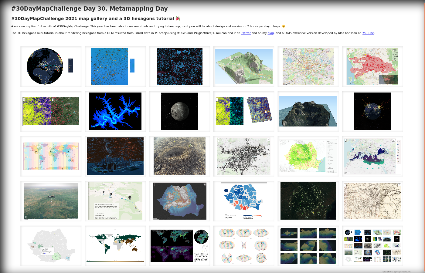 #30DayMapChallenge Day 30. Metamapping Day